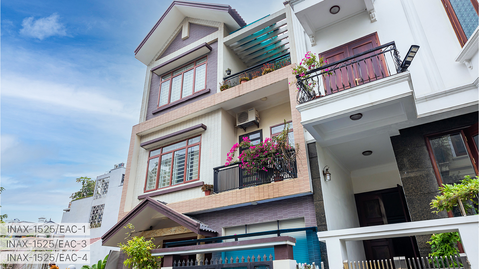 1525/EAC-EARTH COLOR BORDER (using INAX mortar) - INAX